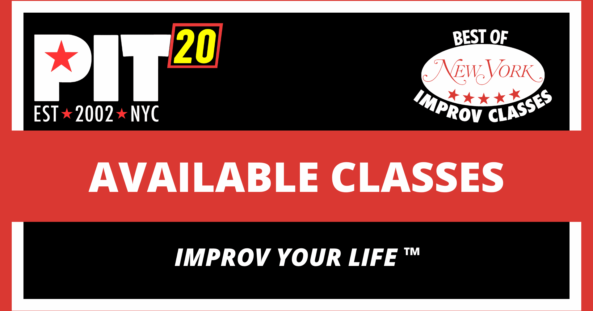 Available Classes | Peoples Improv Theater