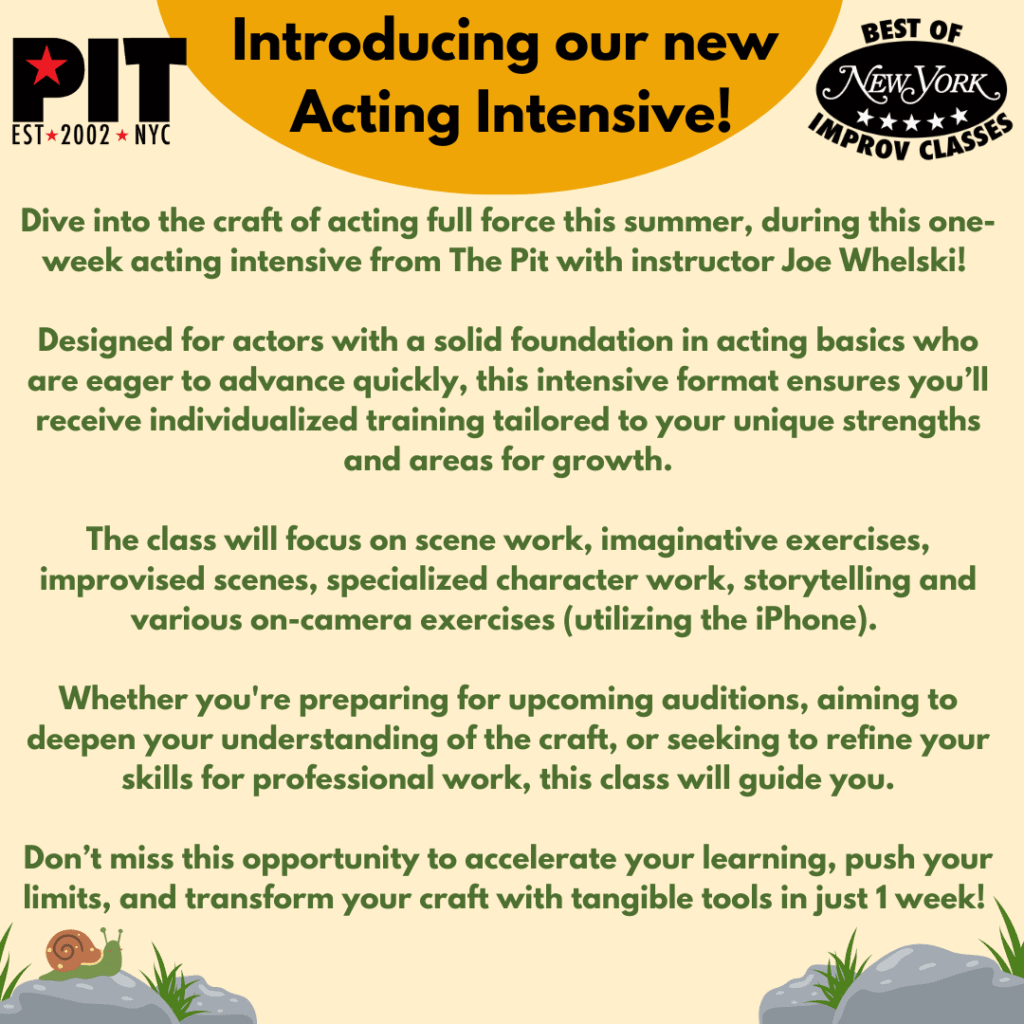 Available Classes | Peoples Improv Theater